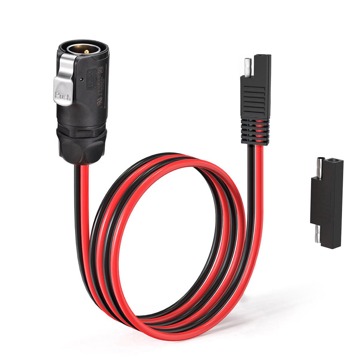 SAE to 2 Pin Circular Connector Adapter Extension Cable – ELFCULB